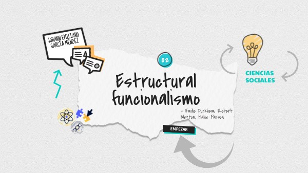 Estructural funcionalismo_ | Genially