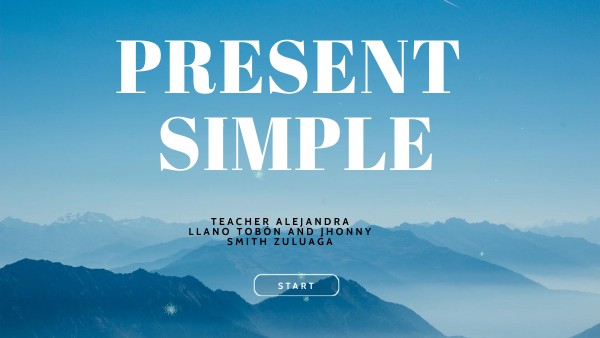 PRESENT SIMPLE | Genially