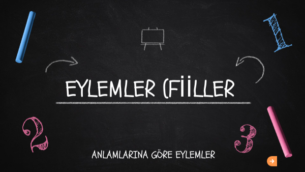 EYLEMLER ( FİİLLER) | Genially