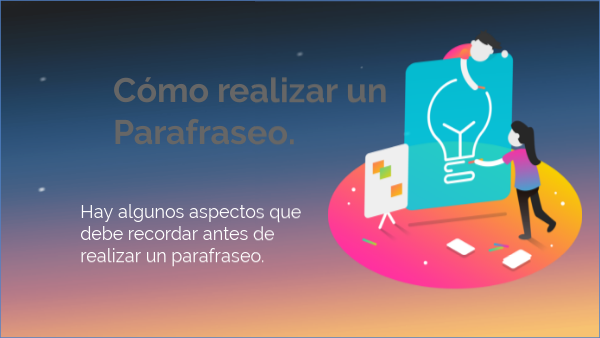 parafraseo