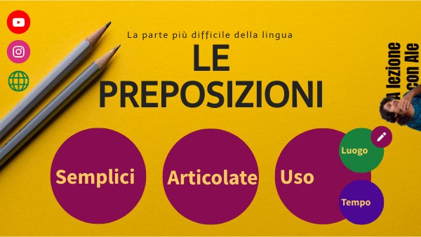 Le preposizioni