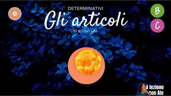 Articoli determinativi | Genially