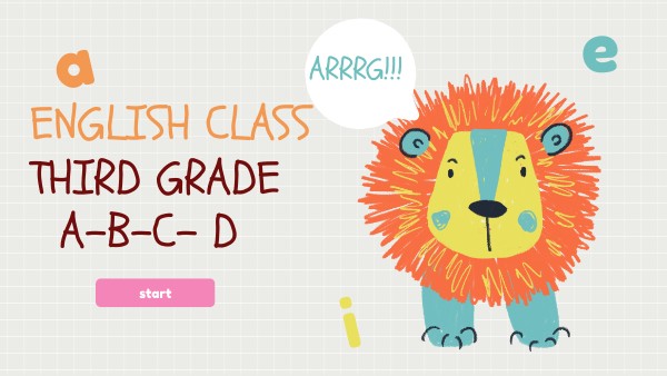 LESSON 2- THE ALPHABET