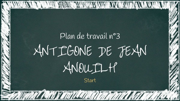 3E - Antigone, une voix face au pouvoir. | Genially