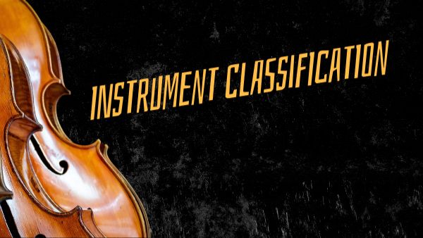 Instrument Classification