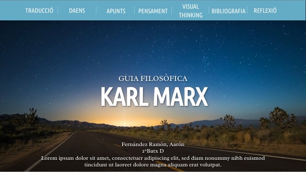KARL MARX | Genially