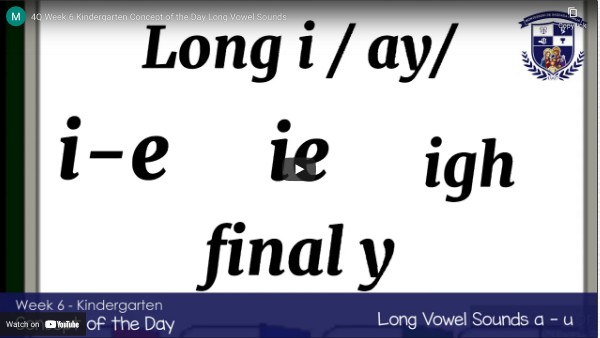 Long Vowel sounds