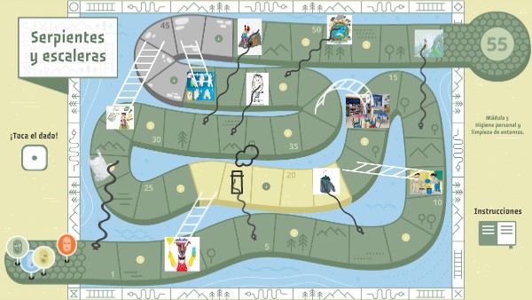 SERPIENTES Y ESCALERAS | Genially