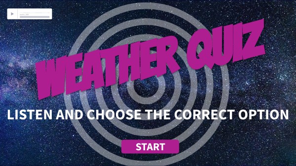 WEATHER QUIZ | Genially