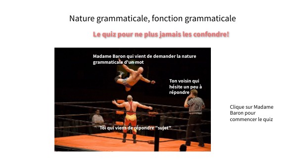 Nature et fonction [découverte] | Genially