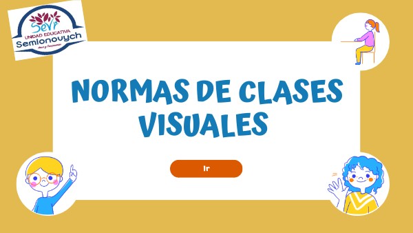 Normas de clases virtuales | Genially