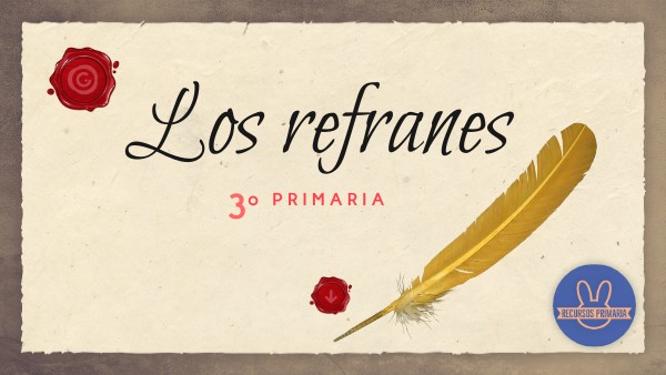 3º Refranes | Genially