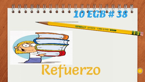 10 EGB # 38 Refuerzo