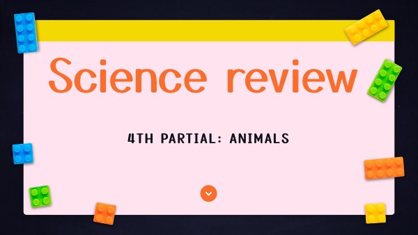 science review 4th partial - animals | Genially