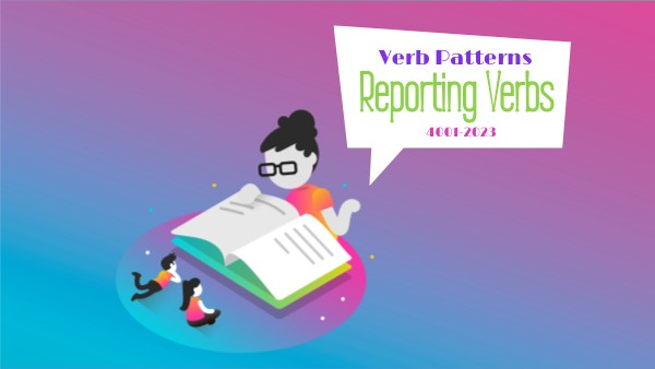 Reporting Verbs | Genially