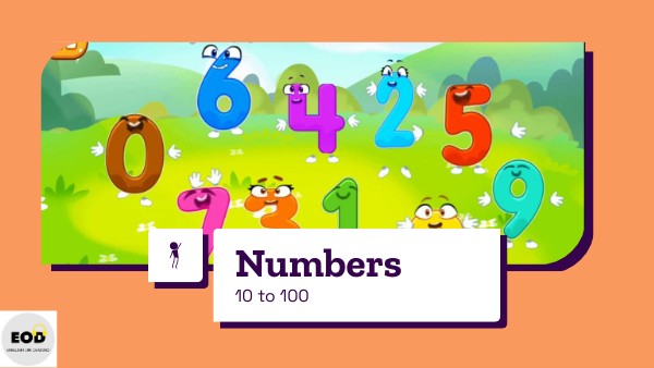 Numbers 10 to 100 flashcards and games | Genially