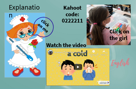 ENGLISH GRADE 3 - ILLNESS | Genially