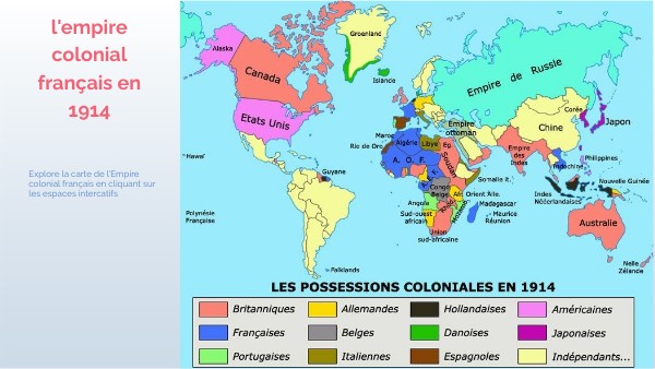 l'Empire colonial français | Genially