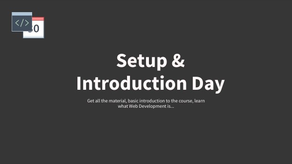 35 days of web development | Genially