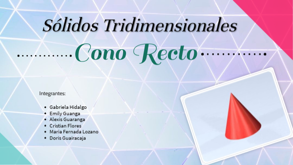 Cono Recto