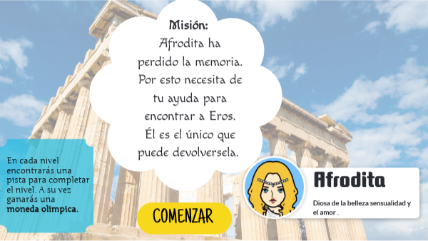 La búsqueda de Afrodita | Genially