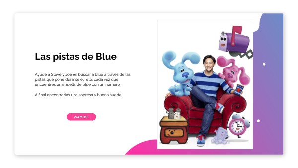 Las pistas de Blue 01 | Genially