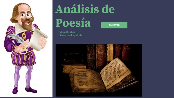 Análisis del poema
