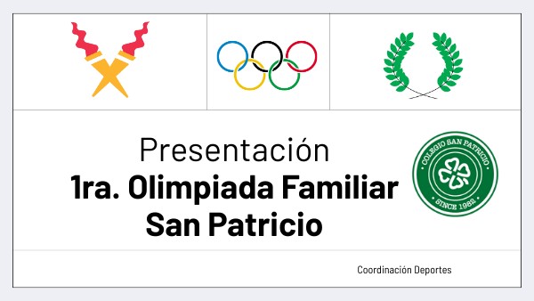 PRESENTACIÓN ÓLIMPIADA FAMILIAR 2023 | Genially
