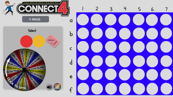 Connect 4 Question practise 3DE | Genially