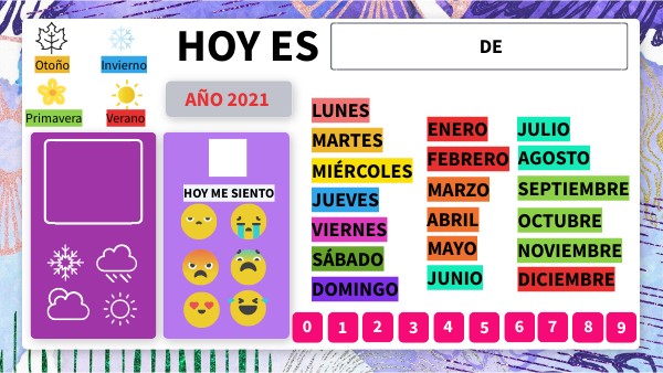 CALENDARIO VIRTUAL 3B | Genially