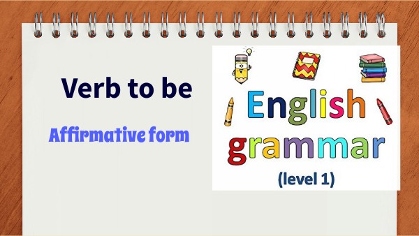 VERB TO BE | Genially