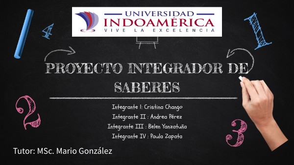 PROYECTO INTEGRADOR DE SABERES | Genially