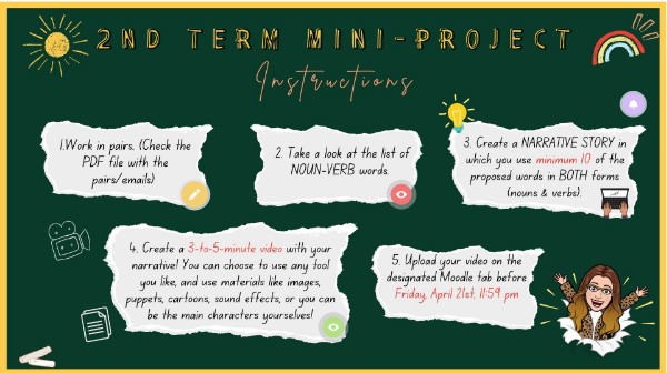 PP 2023-1 Mini project instructions | Genially