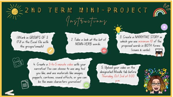 PP 2023-2 Mini project instructions | Genially