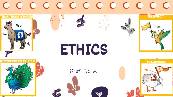2024 - Ethics - Third Grade - First Term