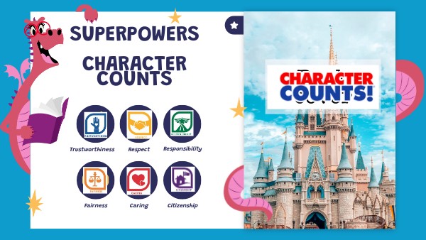 Character Counts Superpowers | Genially