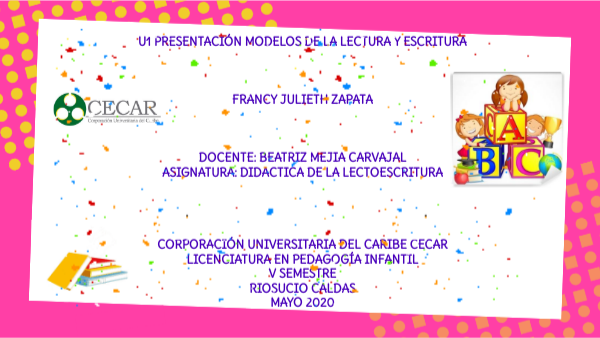 MODELOS DE LECTOESCITURA | Genially