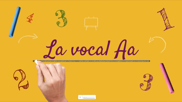 la vocal Aa | Genially