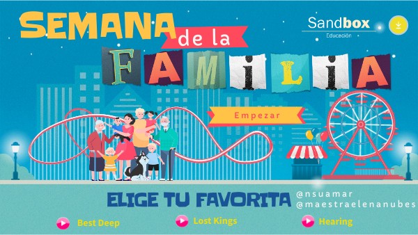 Semana familia reutilizable | Genially