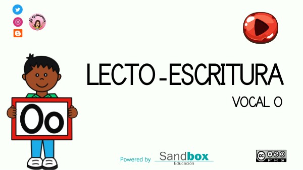 Lecto-escritura "La vocal o" | Genially