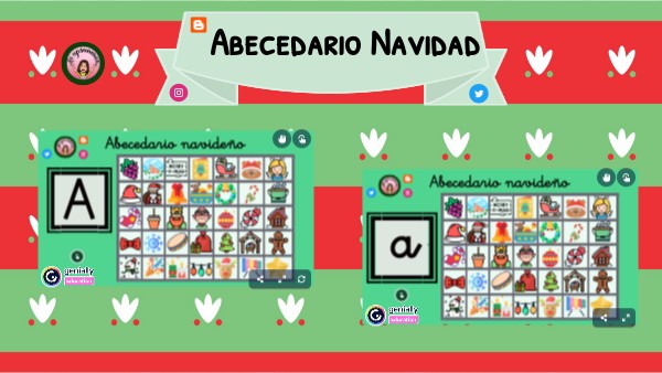 ABECEDARIO NAVIDAD. NPSUAMAR | Genially