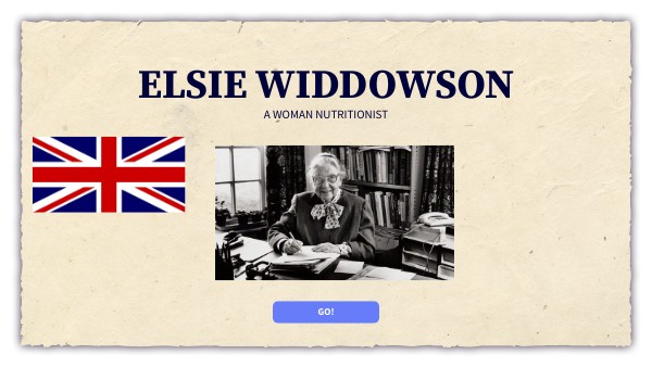 ELSIE WIDDOWSON | Genially