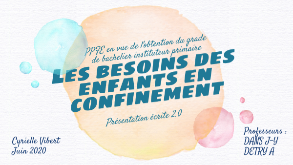 PPFE Autour de l'école Cyrielle VIBERT