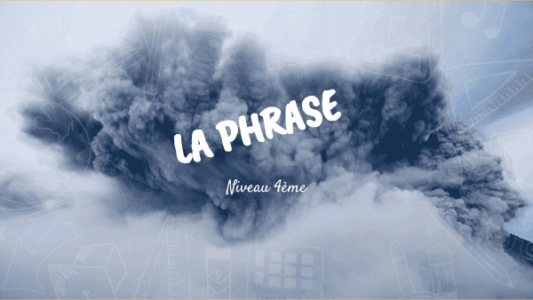 La phrase - 4ème | Genially
