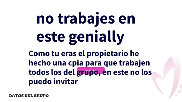 No trabajes aqui dani | Genially