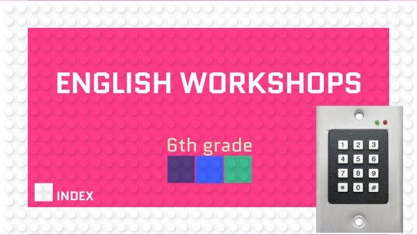 English workshops 6th grade