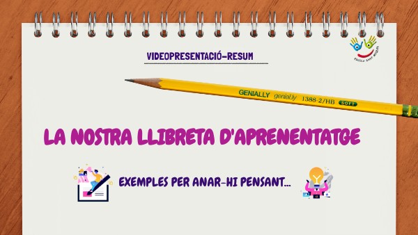 LLIBRETA D'APRENENTATGE | Genially
