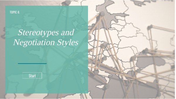 Stereotypes and Negotiation | Genially