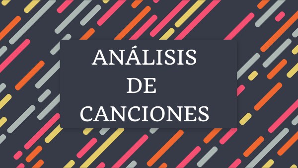Análisis de canciones