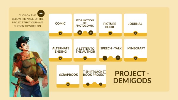 BOOK PROJECT OPTIONS